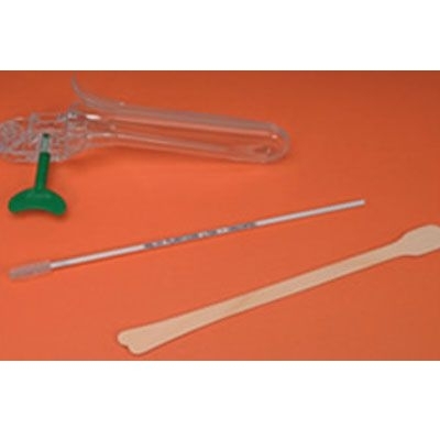 Citologia/Histologia: Kit Ginecológico - Espéculo, Espátula E Escova